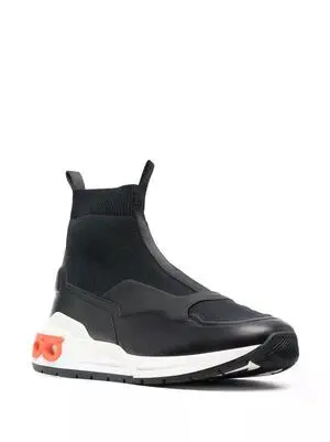 FERRAGAMO Gancini Sock High-top Sneakers