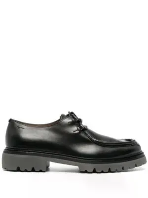 FERRAGAMO Lace-up Derby Shoes - Black