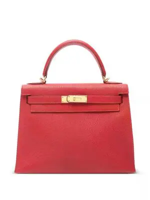 Hermès 2003 Kelly 28 Tote Bag - Red