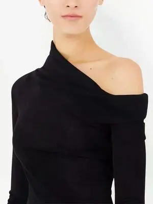 FERRAGAMO Draped One-shoulder Gown