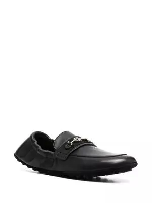 FERRAGAMO Nomadic Stories Leather Loafers