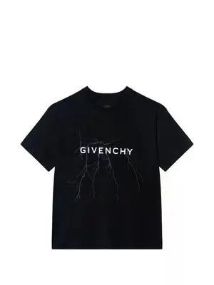 Givenchy Lightning-print Logo-print T-shirt