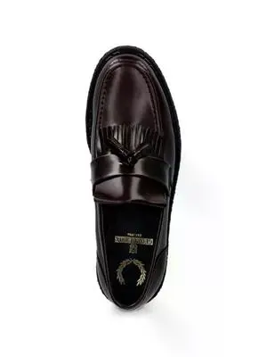Fred Perry Tassel-detail Leather Loafers