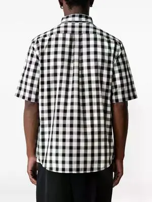 Fred Perry Gingham-check Short-sleeve Shirt
