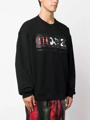 DIESEL® Logo-print Cotton Sweatshirt