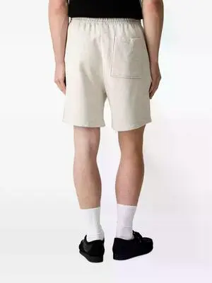 Drole De Monsieur Slogan-print Shorts