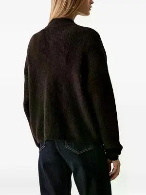 GESTUZ Alphagz Ribbed-knit Cardigan