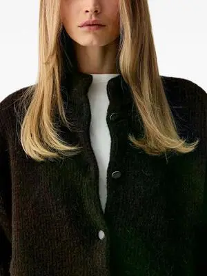 GESTUZ Alphagz Ribbed-knit Cardigan