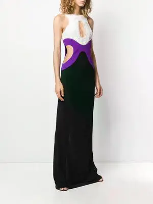 Emilio Pucci Colour Block Evening Gown