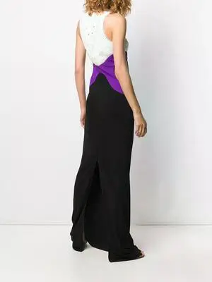 Emilio Pucci Colour Block Evening Gown