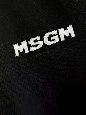 MSGM Knitted Logo Waistband Briefs