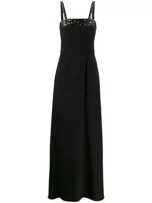 Emilio Pucci Sequin Embellished Dress - Black