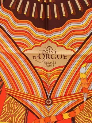 Hermès 2020s Point D' Orgue Scarf