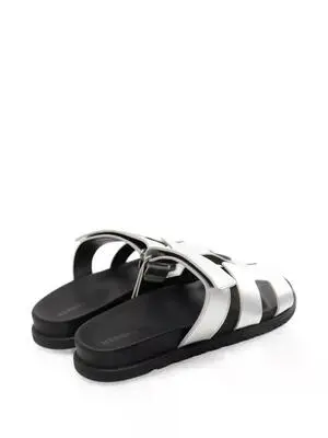 Hermès 2020s Siffle Touch-strap Slide Sandals