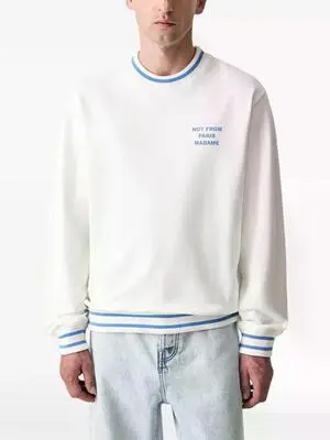Drole De Monsieur Sport Slogan Sweatshirt