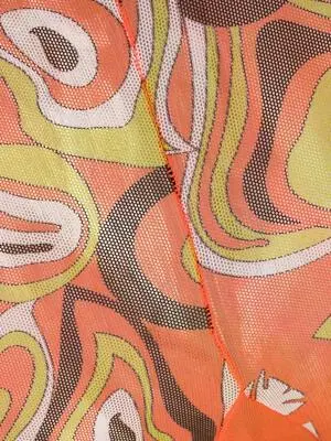 Emilio Pucci Africana-print Elasticated-waist Tights