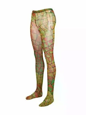 Emilio Pucci Tartuca-print Tights