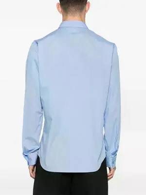 Versace Logo-print Cotton Shirt