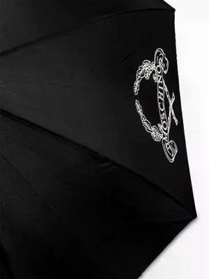 Moschino Logo-print Umbrella - Black