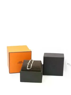 Hermès 2010s Etriviere Gourmette Bracelet