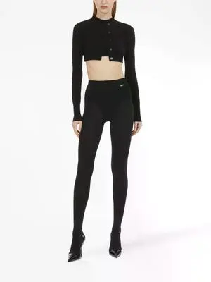 FERRAGAMO Cropped Long-sleeve Cardigan