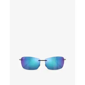 Maui Jim 423 Lighthouse Rectangle Acetate Sunglasses