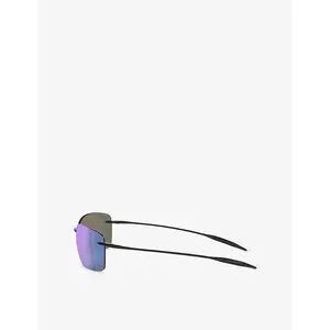 Maui Jim 423 Lighthouse Rectangle Acetate Sunglasses