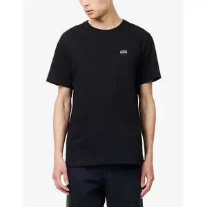 Loewe Anagram-embroidered Cotton T-shirt - Black