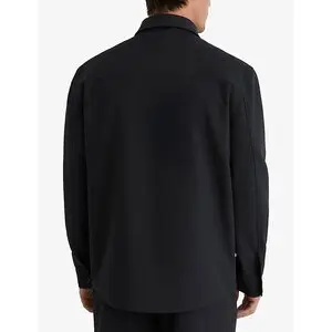 REISS Peshi Double-pocket Stretch-woven Overshirt