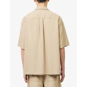 Loewe Anagram-embroidered Denim Chambray Shirt