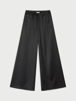 BY MALENE BIRGER Louis Wide-leg Trousers - Black