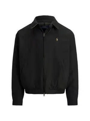 Polo Ralph Lauren Embroidered-logo Shirt Jacket - Black