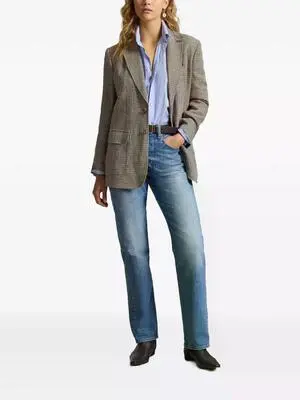 Polo Ralph Lauren Michele Houndstooth Blazer - Neutrals
