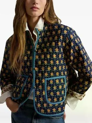 Polo Ralph Lauren Ari Floral-print Quilted Cotton Jacket