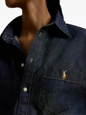 Polo Ralph Lauren Embroidered Logo Denim Shirt