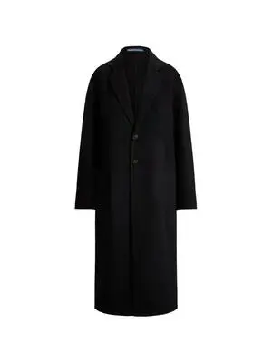 Polo Ralph Lauren Single-breasted Wool Coat - Black