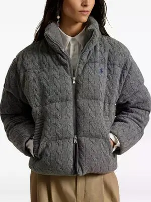 Polo Ralph Lauren Cable-knit Quilted Jacket