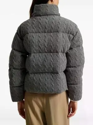 Polo Ralph Lauren Cable-knit Quilted Jacket