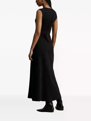 Polo Ralph Lauren Sleeveless Buttoned Midi Dress