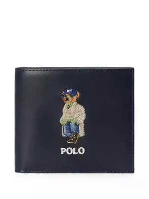 Polo Ralph Lauren Polo Bear Bifold Wallet - Blue