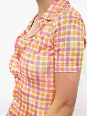 Dsquared2 Checked Short-sleeve Multi Shirt
