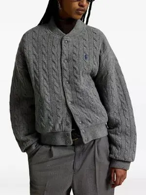 Polo Ralph Lauren Cable-knit Bomber Jacket