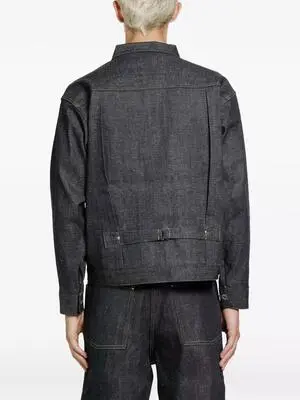 TAIGA TAKAHASHI Lot.703 Pleated Denim Jacket