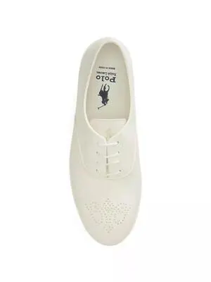 Polo Ralph Lauren Pierced Leather Sneakers