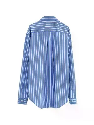 Balenciaga Logo-embroidered Shirt