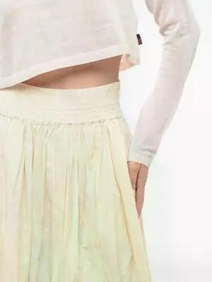 Woolrich Pleated Flared Midi Skirt