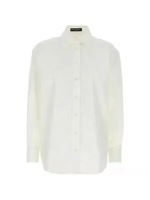 Dolce & Gabbana Poplin Button-up Shirt - White