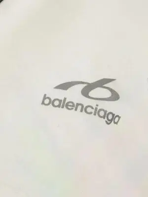 Balenciaga Cropped Zip-up Hoodie