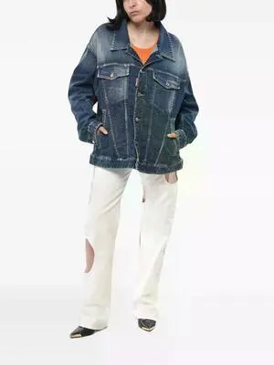 Dsquared2 Icon Oversized Denim Jacket
