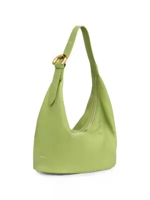 COCCINELLE Grained Leather Shoulder Bag